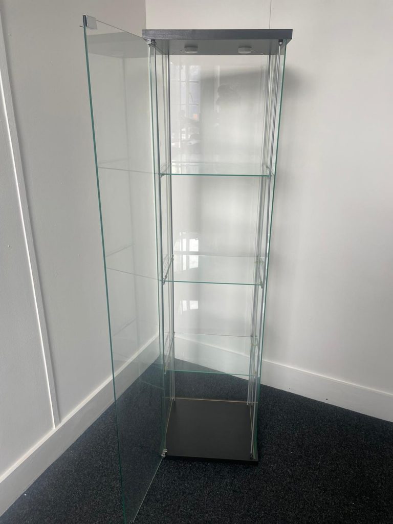 Glass Display Cabinet with Lights - The Office Furniture Company