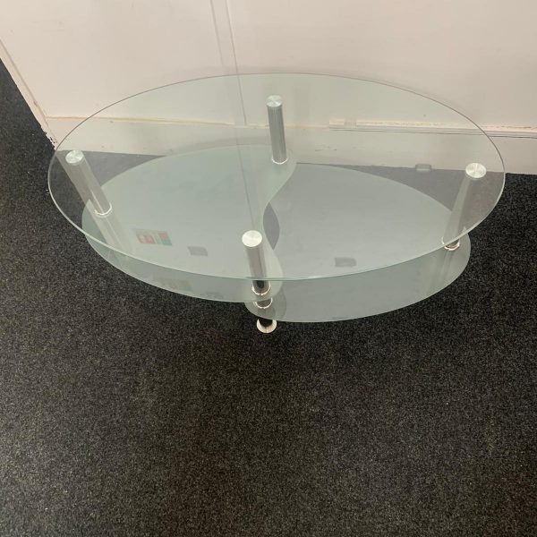 Round Glass Coffee Table - The Office Furniture Company